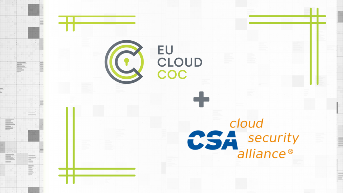 Did You Know that the EU Cloud CoC and Cloud Security Alliance Have a ...